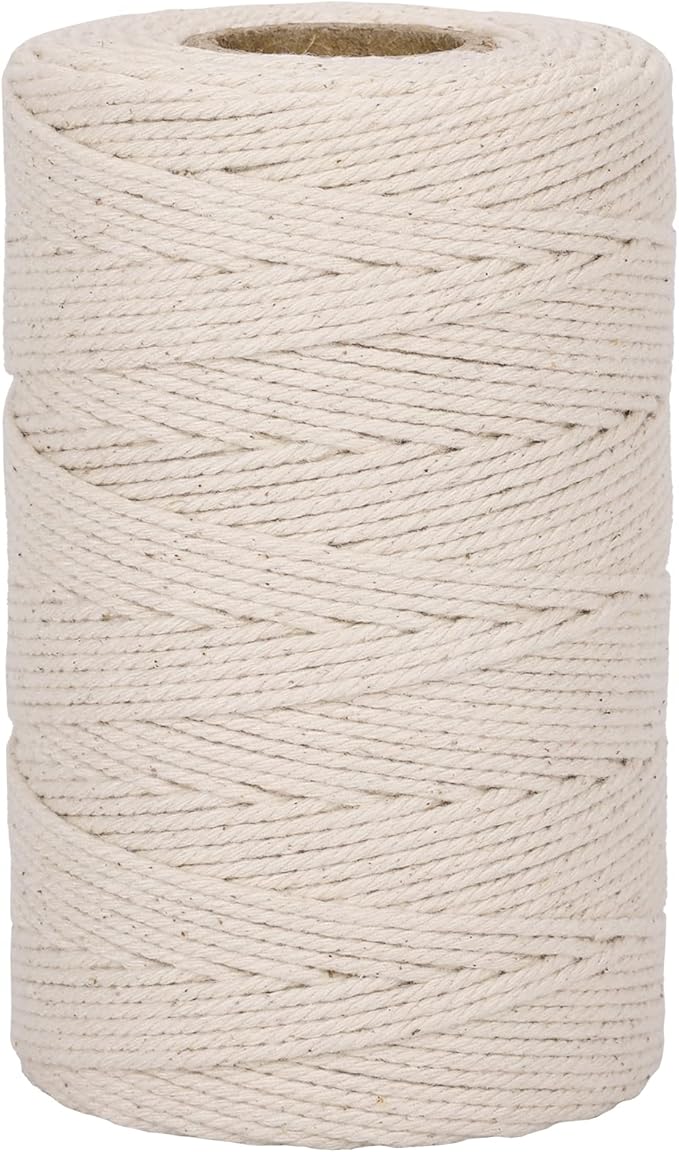 XKDOUS 476ft Butchers Twine, 100% Cotton Food Safe Cooking Twine ...