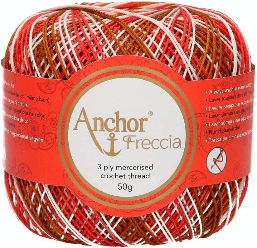 Anchor Freccia Multicolor, Thickness: 12, Packaging: 50G, Running ...