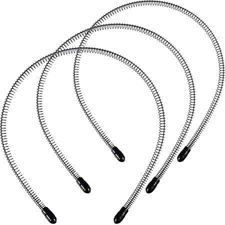 Amazon.com : Men's Slicked Back Headband, Outdoor Sports Fashion ...