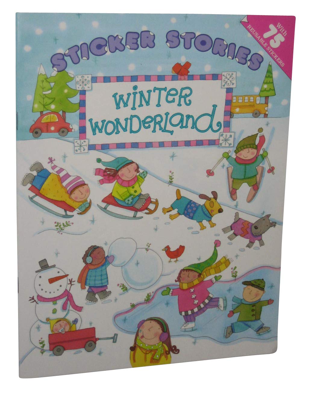 Winter Wonderland (Sticker Stories): Lamb, Stacey: 9780448424088 ...