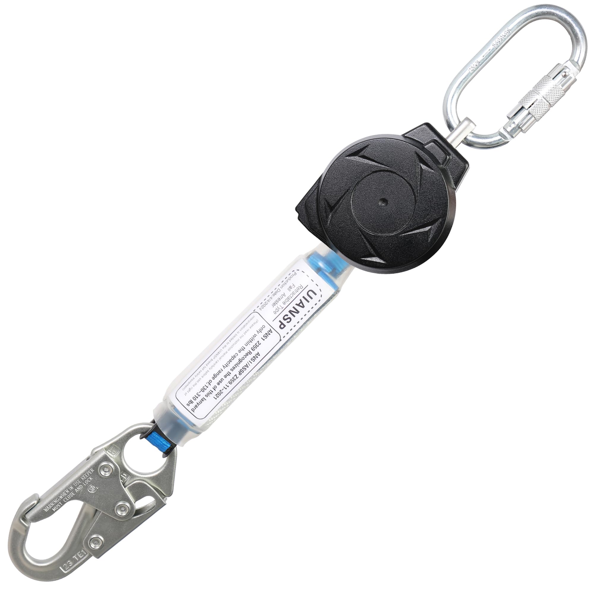 Amazon.com: 6FT Self Retracting Lifeline Fall Protection Retractable ...