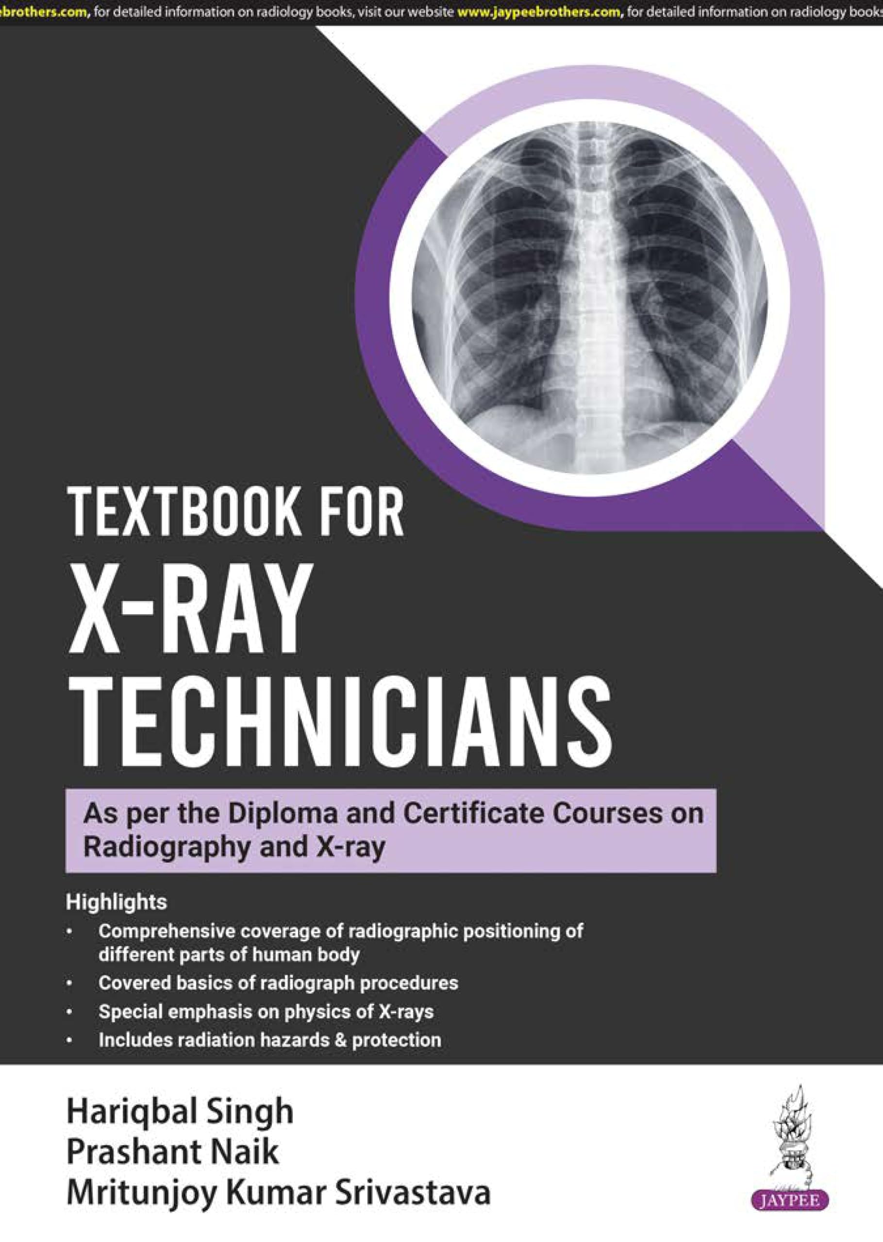 Buy Textbook For X-Ray Technicians by Hariqbal Singh Book Online at Low ...