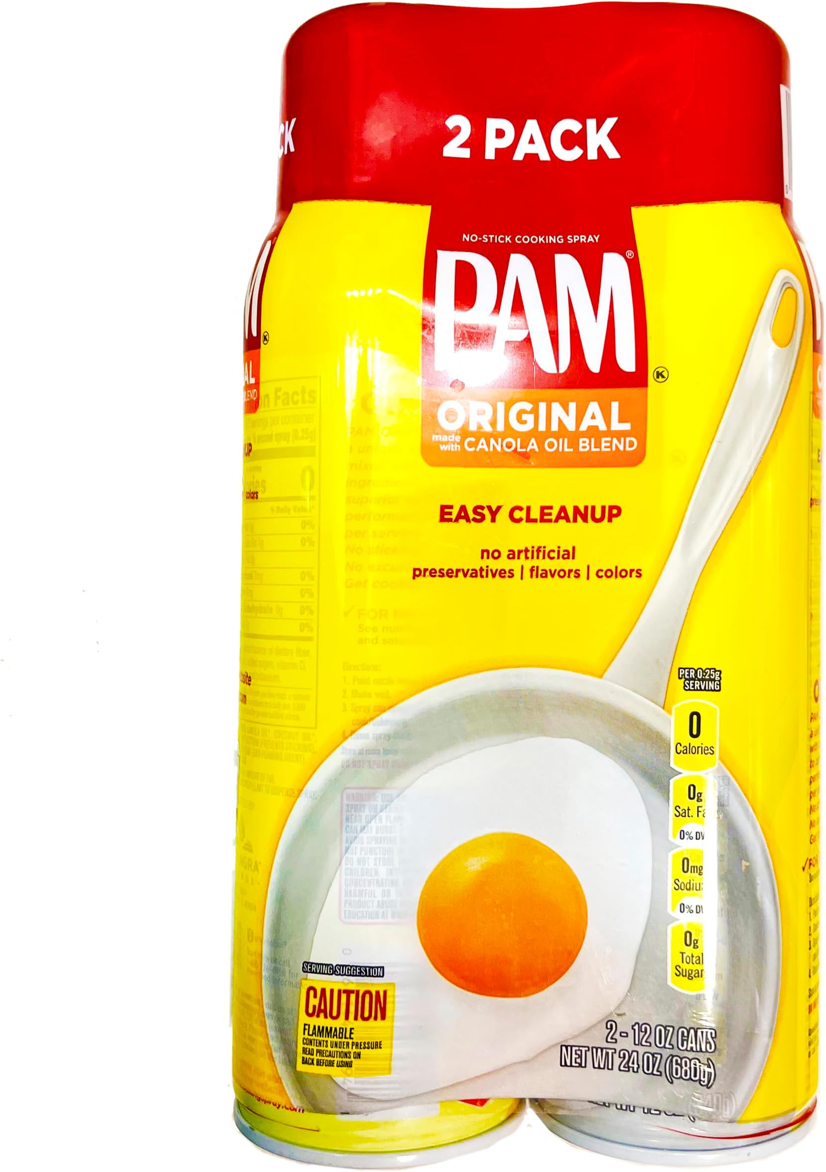 Amazon.com : Pam Original Canola oil blend : Grocery & Gourmet Food
