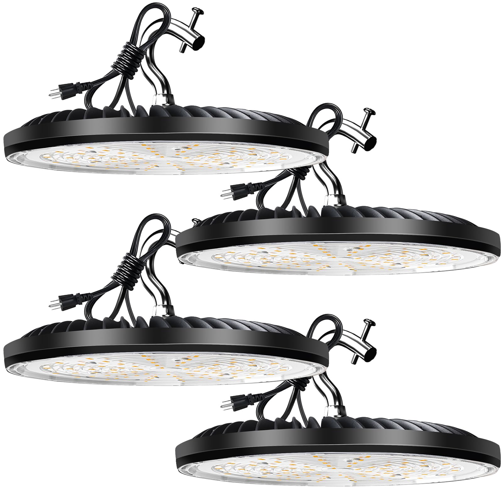 bulbeats LED High Bay Light 150W 21000Lm (Eqv.600W MH/HPS) UFO High Bay ...