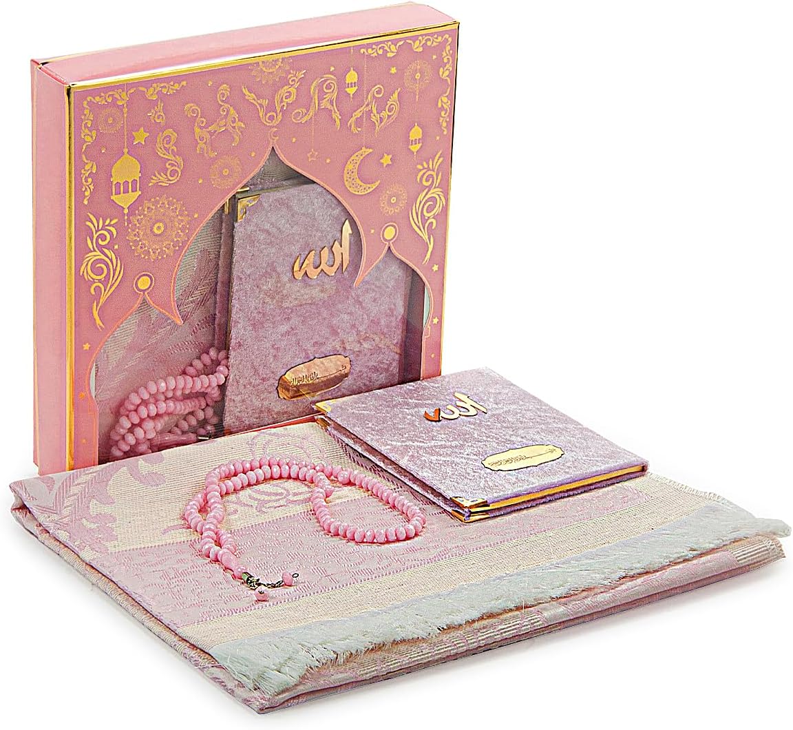 Amazon.com: ihvan online Prayer Gift Set for Men & Women, Muslim ...