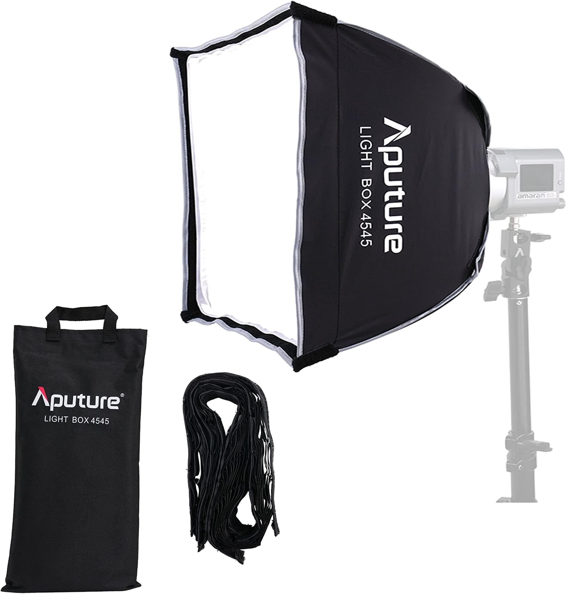 Amazon.com : Aputure Light Box Rectangle Softbox with Grid for ...