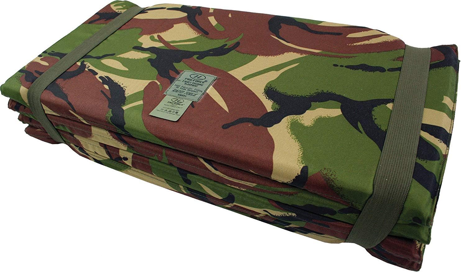 Army Sleeping Mat Folding Fold Up Camping Z Outdoor Mattress Foam - DPM ...