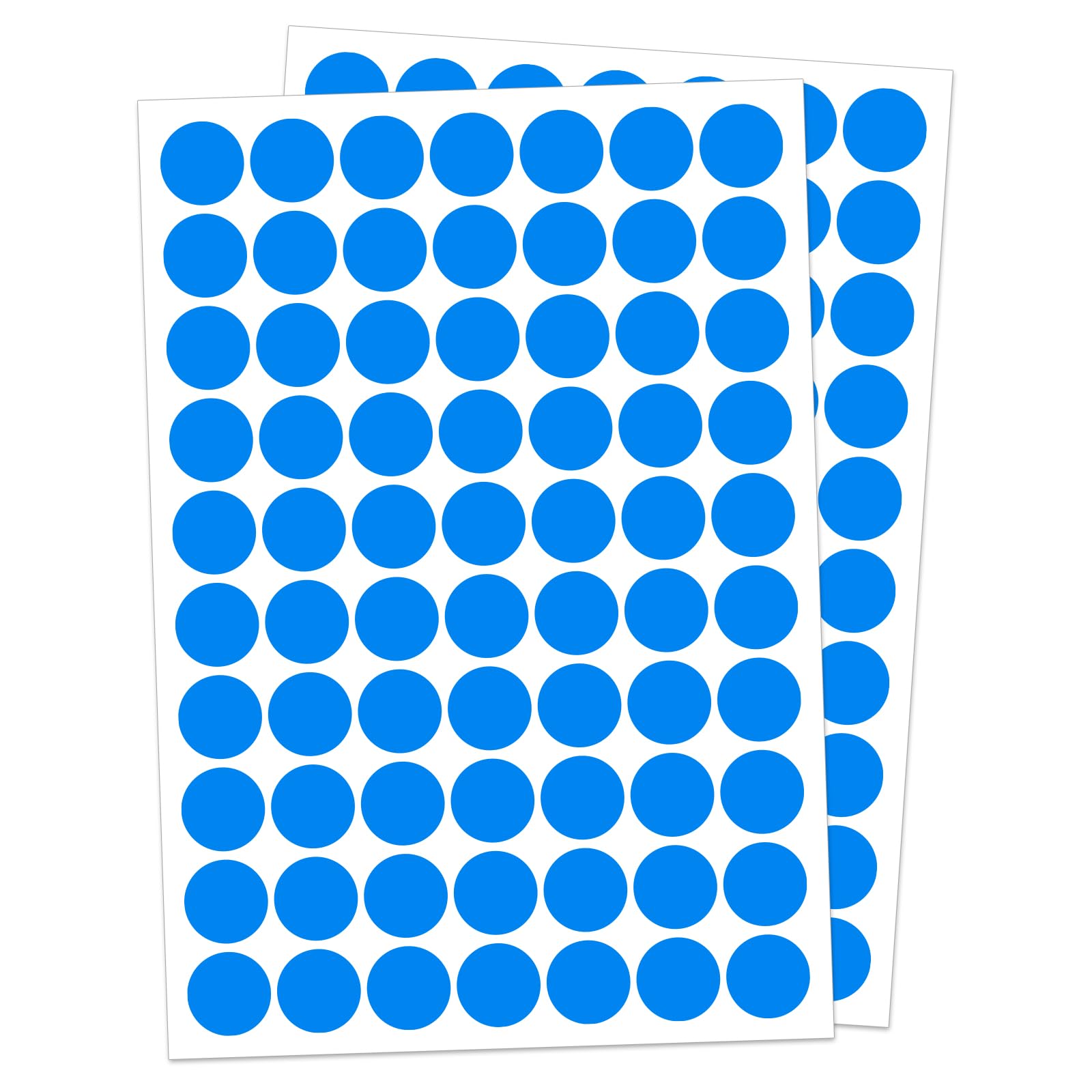 Amazon.com: Ouzoustate 1" Blue Dot Stickers 1050 PCS Round Circle ...
