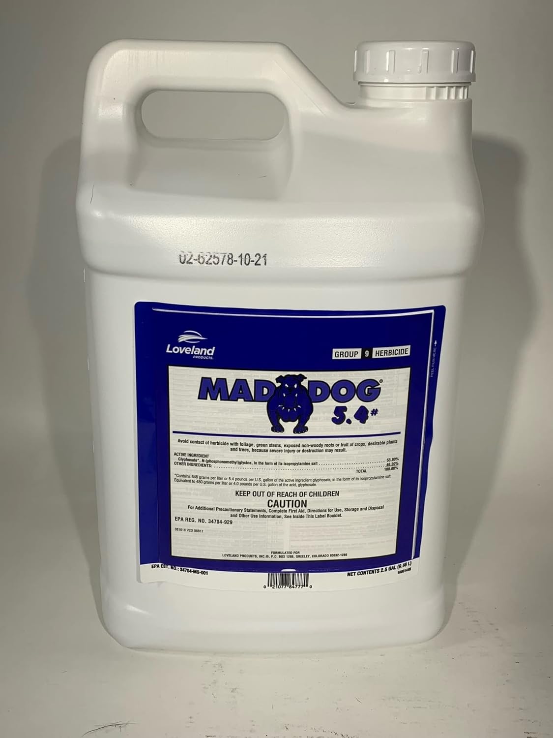 Amazon.com : Mad Dog 5.4 (2.5gal) : Patio, Lawn & Garden