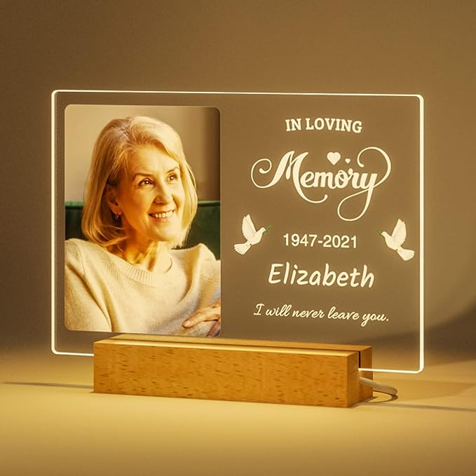 Amazon.com: Bemaystar Personalized Memorial Gifts Sympathy Gifts ...