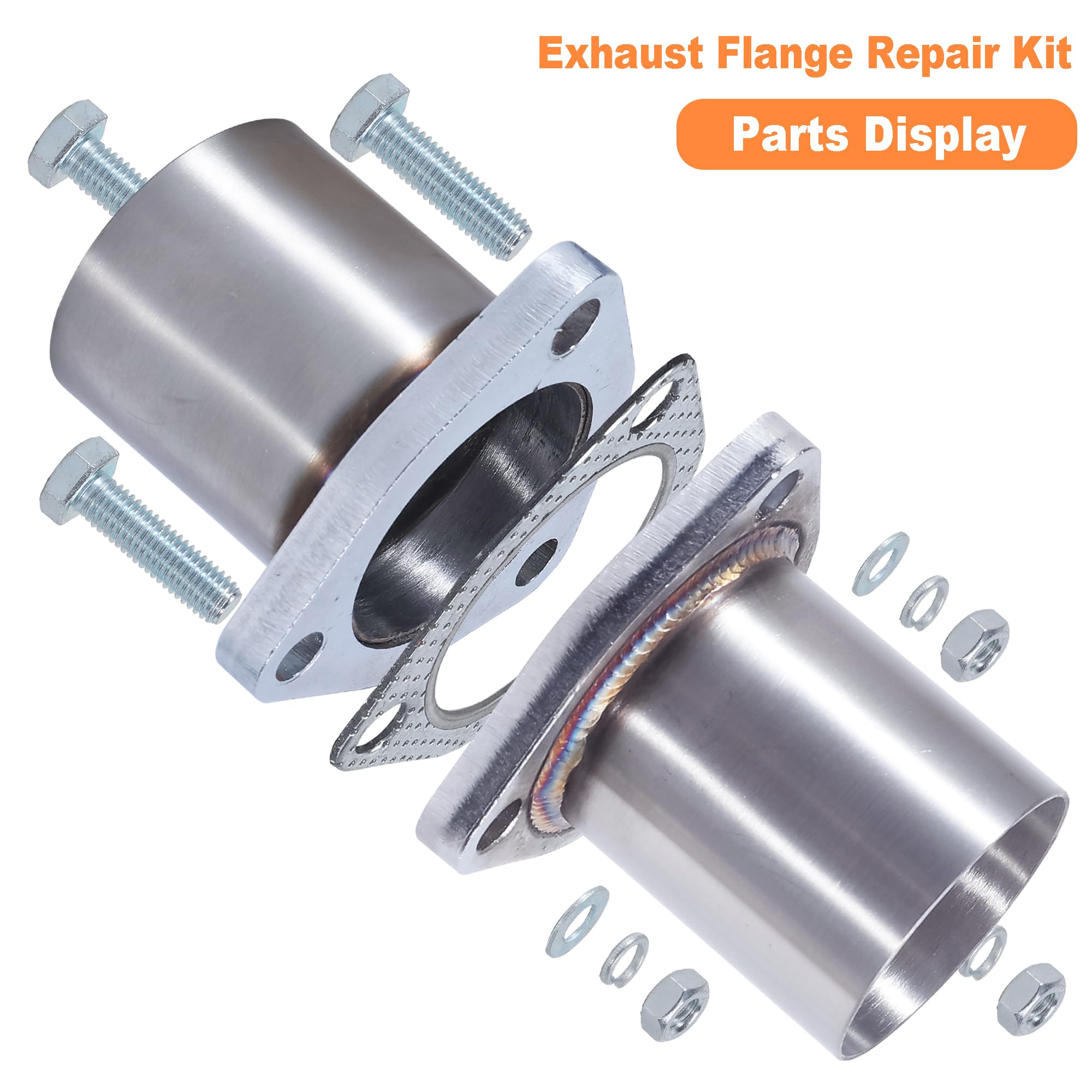SHLPDFM Rusted Exhaust Flange Repair Kit Flange Repair Kit Exhaust