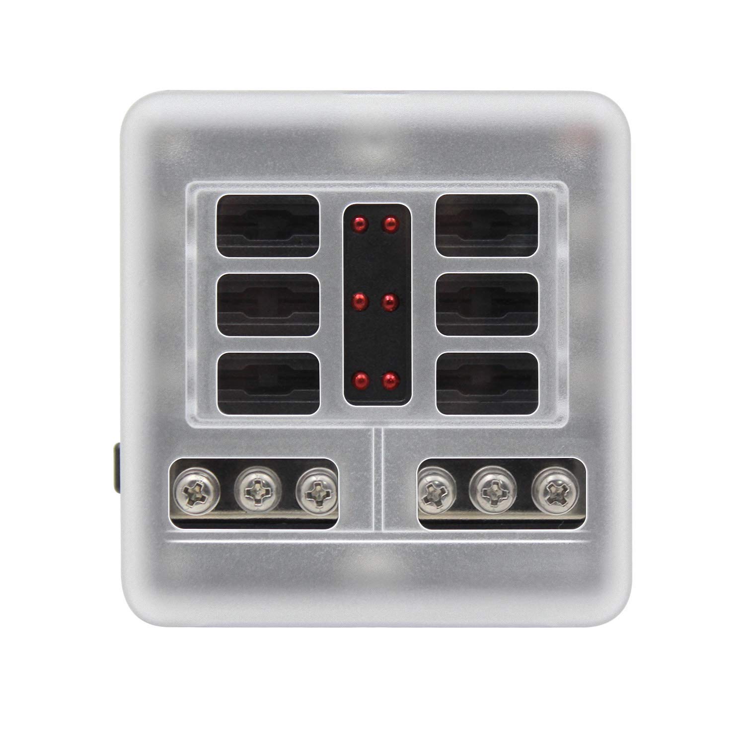 Buy FXC 6-Way Fuse Block, Blade Fuse Box with Waterproof Cover W ...