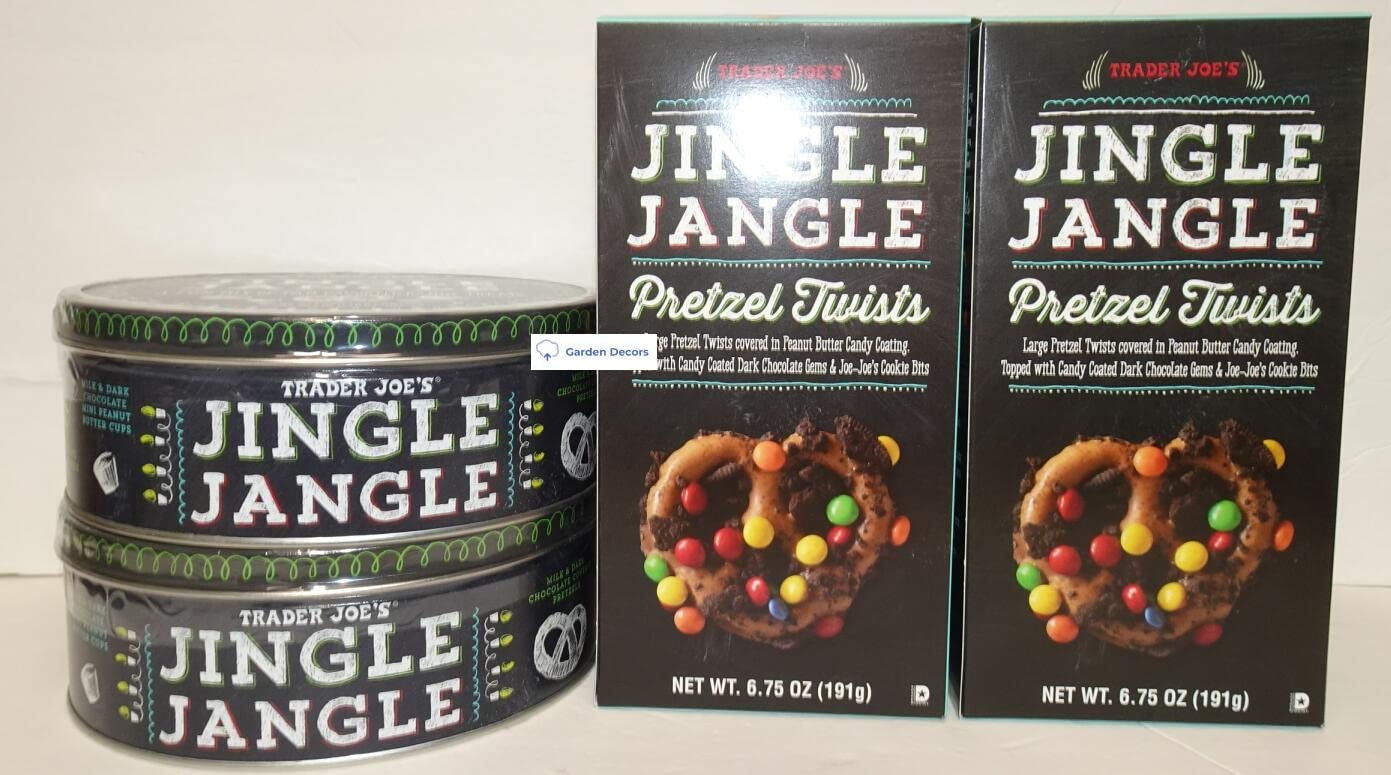 Amazon.com: Trader Joe's Jingle Jangle Mix of Candy Treats & Pretzel ...