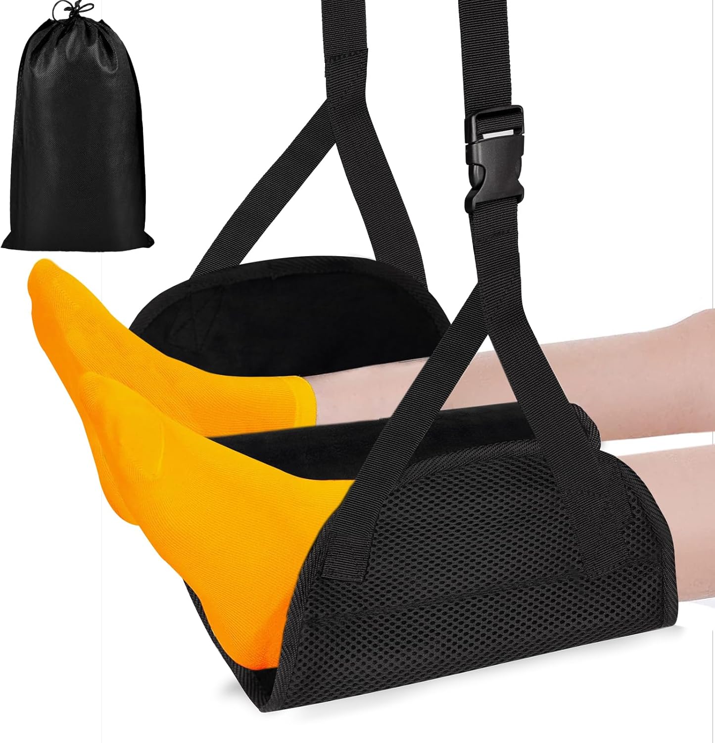 Amazon.com: Airplane Foot Rest for Long Flight, Ergonomic Plane Foot ...