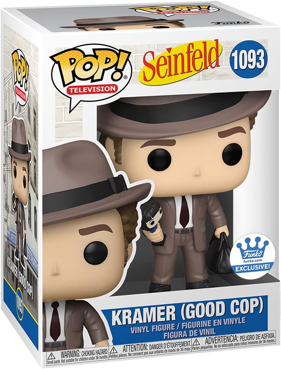 Amazon.com: Funko Pop! Seinfeld: Kramer (Good Cop) : Toys & Games