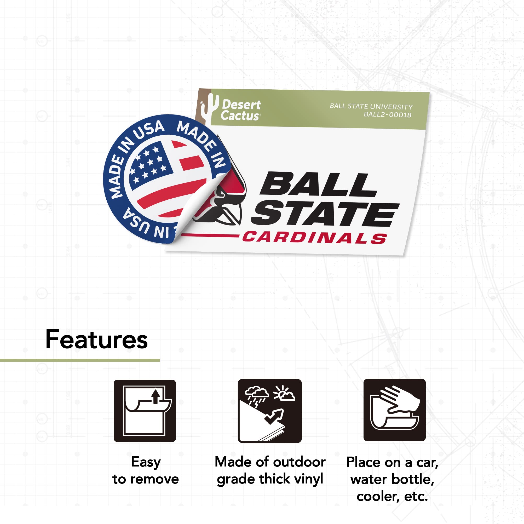 Ball State Baseball Logo