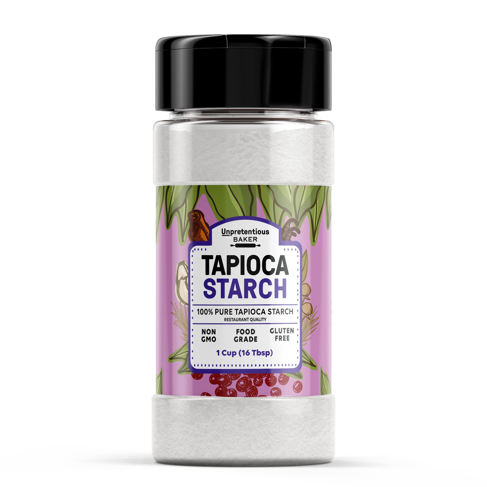 Tapioca Starch By Unpretentious Baker 1 Cup Vegan Gluten-Free ...