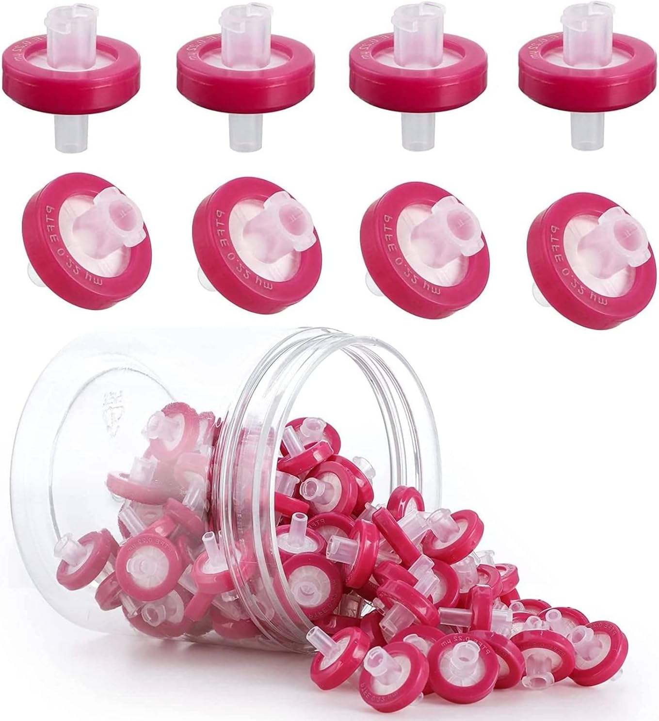 Amazon.com: PEKYBIO Sterile Syringe Filter PES Hydrophilic Filtration 0 ...