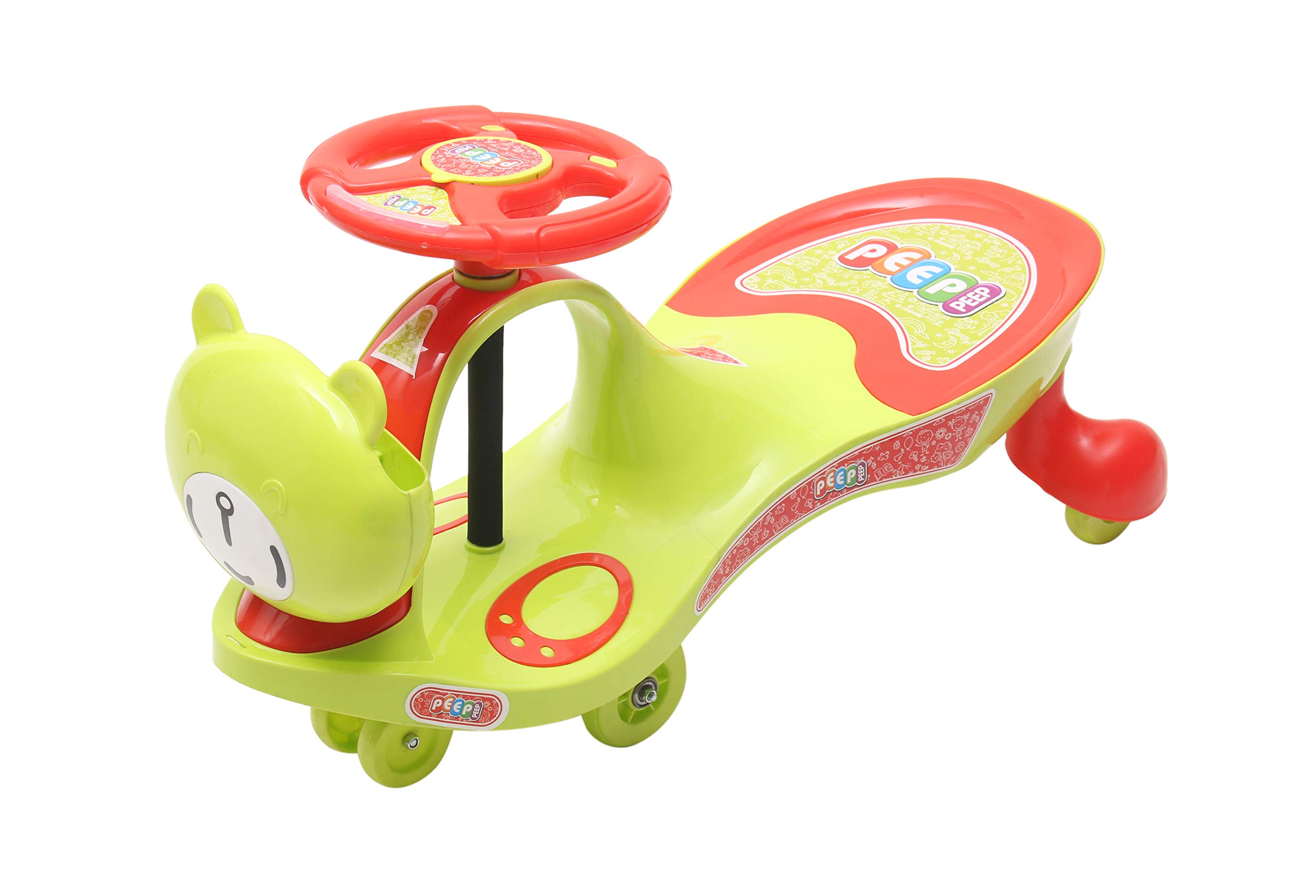 Buy PEEP PEEP Swing Car Ride-On Toy Car for Kids (1-12 Year Old) (Red ...