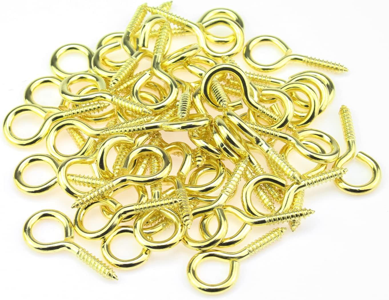 Amazon HELIFOUNER 50 Pieces 8 Screw Eyes Screw In Eye Hooks Amazon HELIFOUNER 50 Pieces 8 Screw Eyes Screw In Eye Hooks