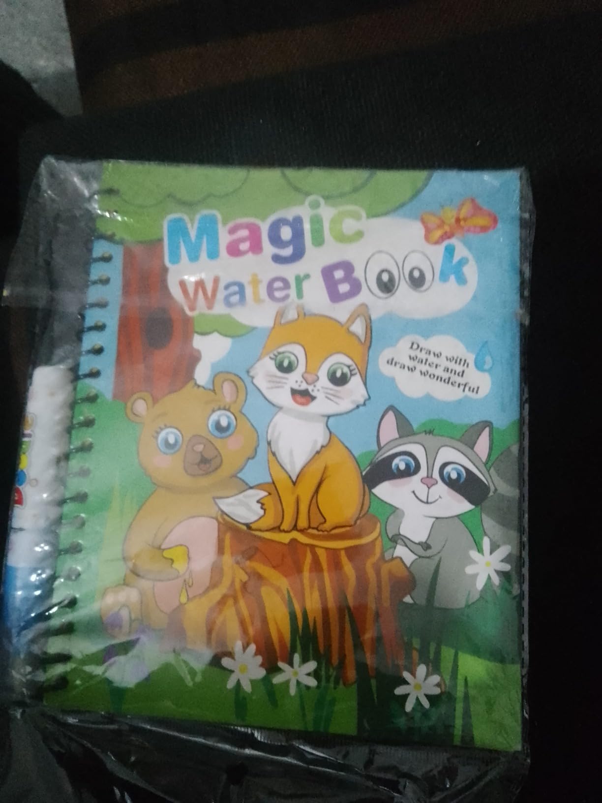 Buy VGRASSP Reusable Magic Water Quick Dry Book Learning Toy Doodle and Scribble with Magic ...
