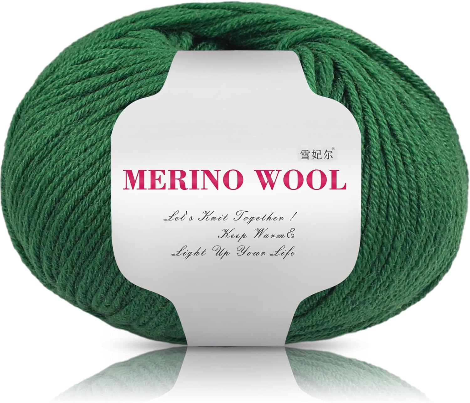 Amazon.com: 1 PCS 50g 100% Merino Wool Yarn, 6-Ply Warm and Soft Yarn ...