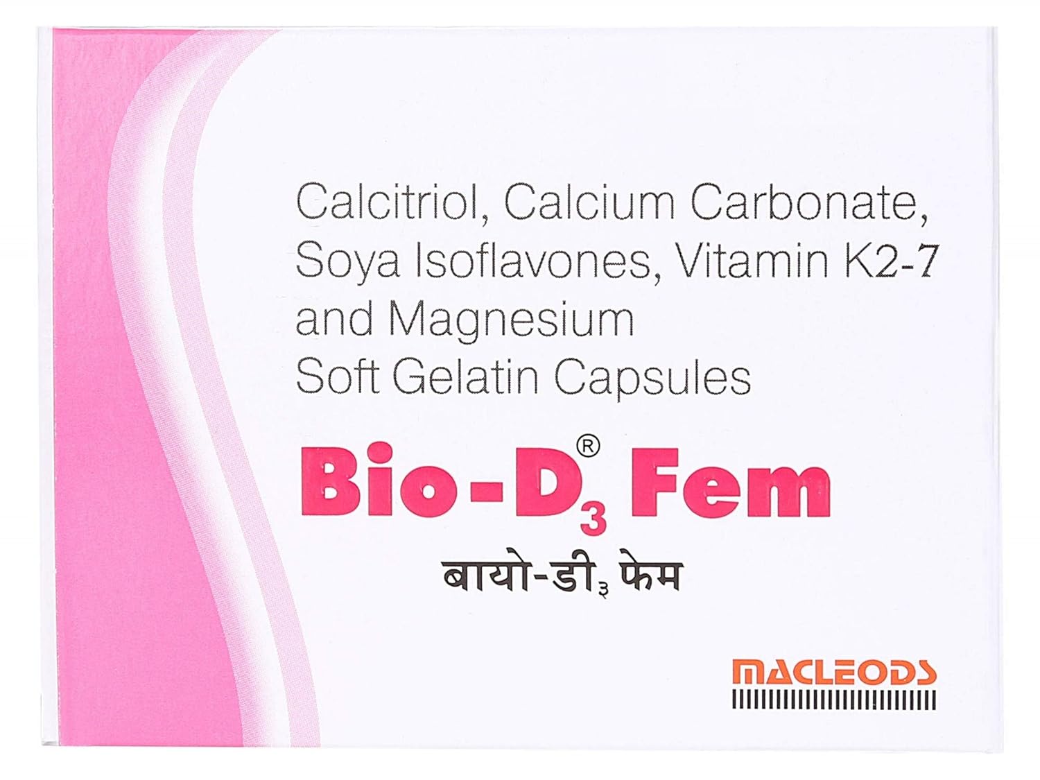 Bio-D3 Fem - Strip of 15 Capsules : Amazon.in