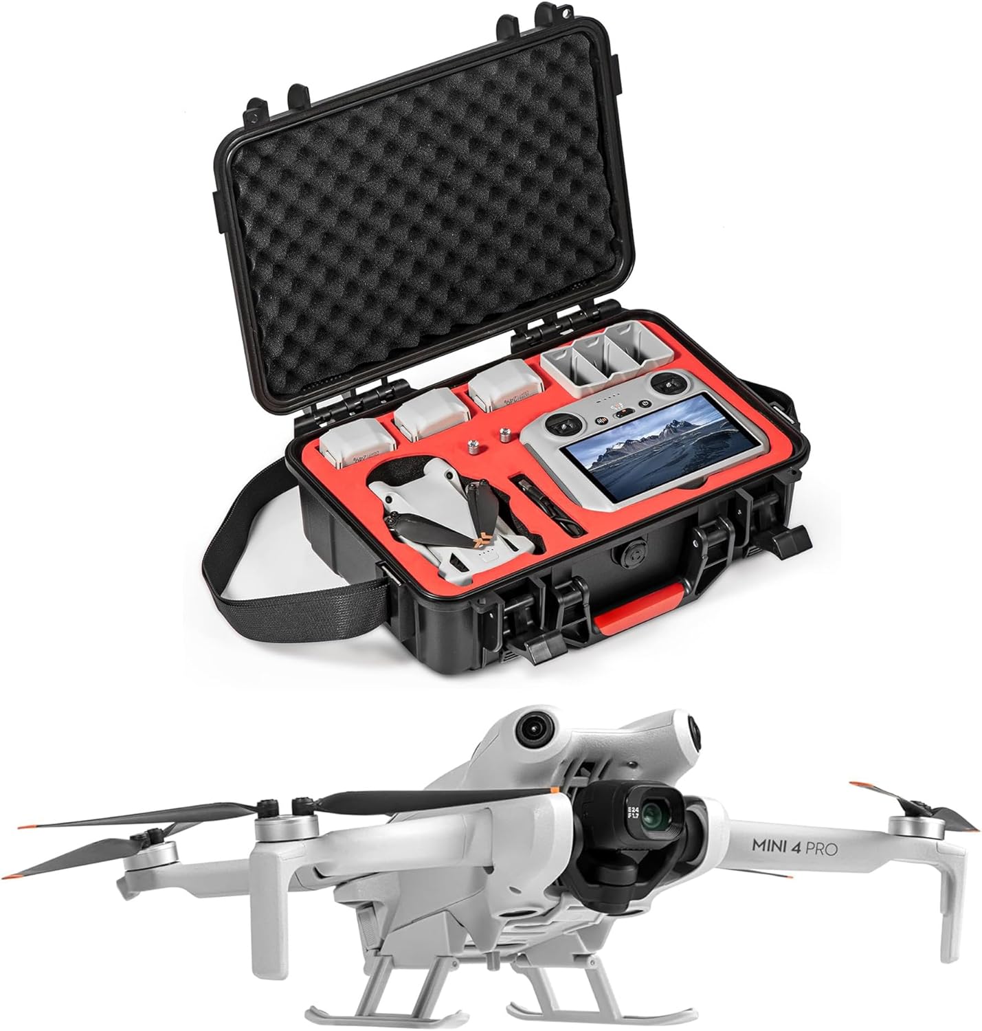 Amazon.com: STARTRC Mini 4 Pro Case Waterproof Hard Carrying Case ...