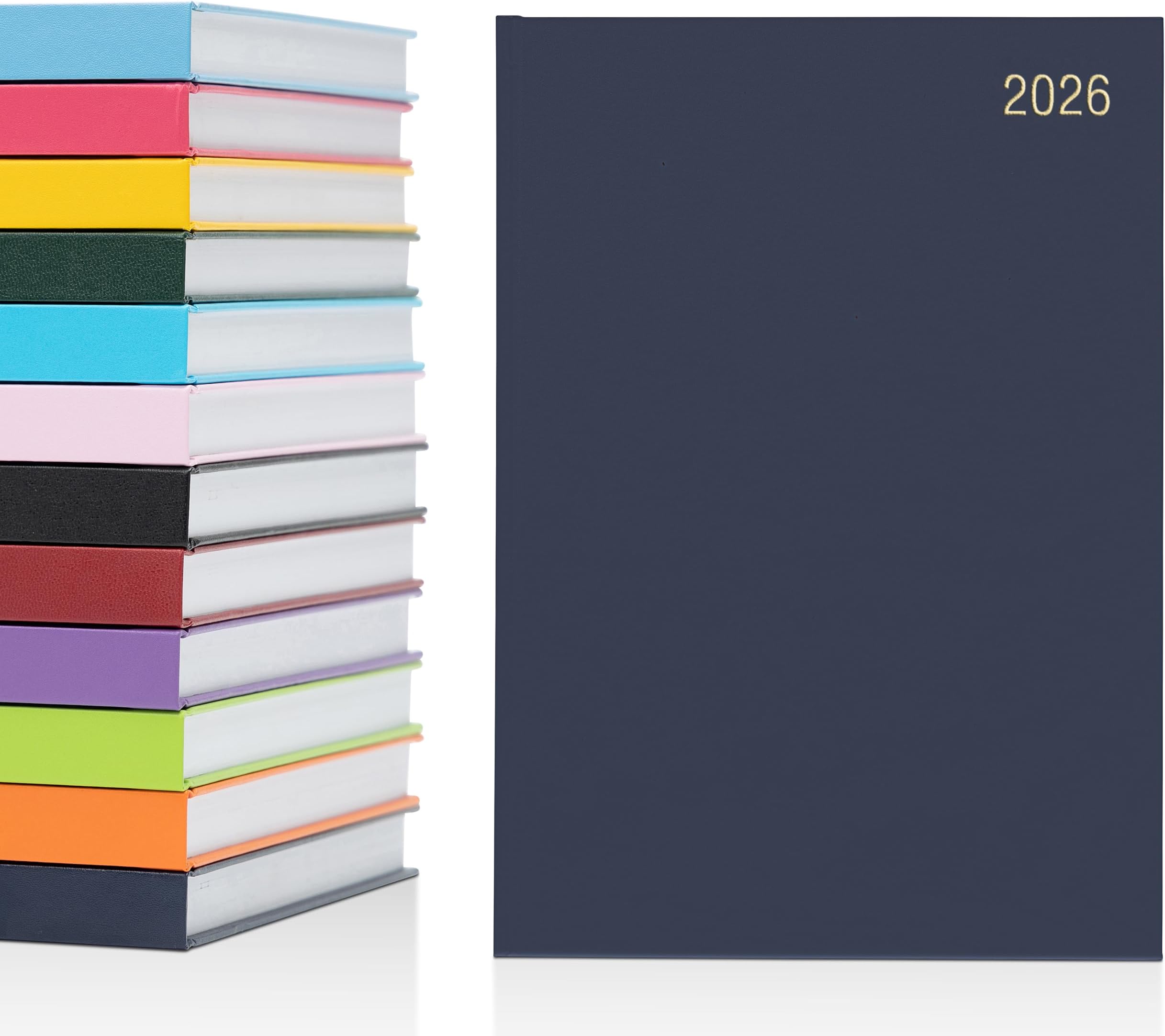 evelay 2026 Diary A4 Week to View Hardback Planner Organiser Journal ...