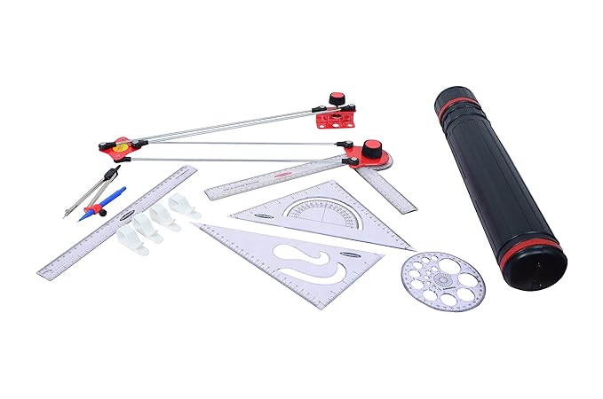 TECHNOSIGMA Engineering Kit 2 (Mini Drafter, Sheet Container ...