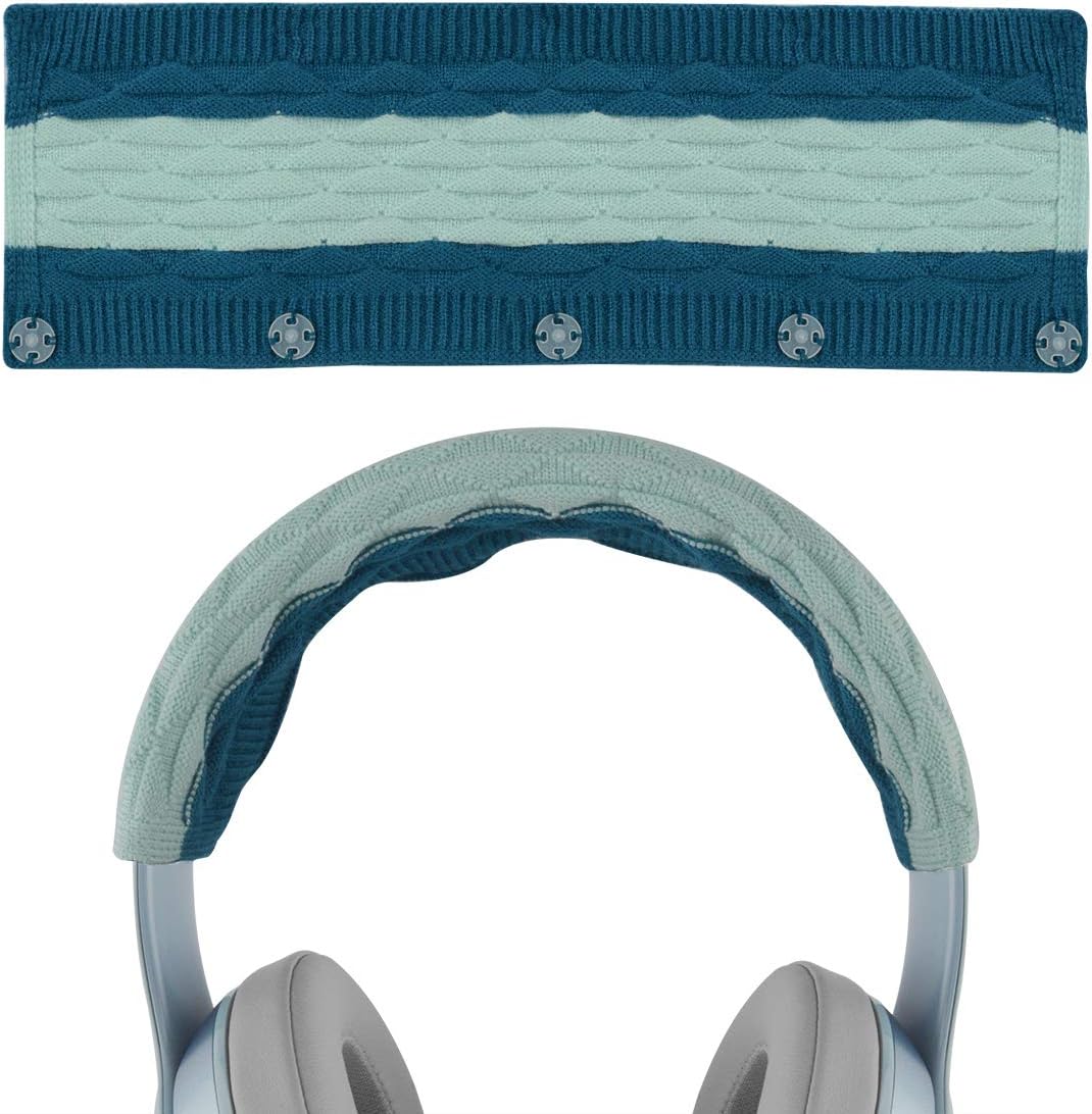 Amazon.com: Geekria Knit Fabric Headband Cover Compatible with Audio ...