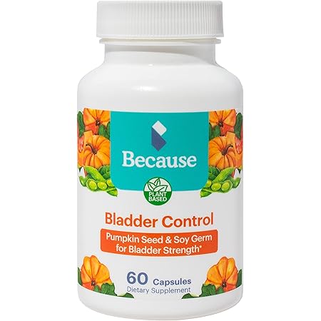 Amazon.com: Because - Bladder Support Supplement with Pumpkin Seed ...