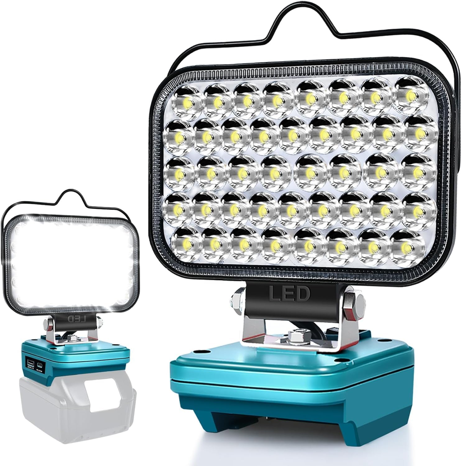 Amazon.com: Portable LED Work Light for Makita LXT 18v Battery(Not ...