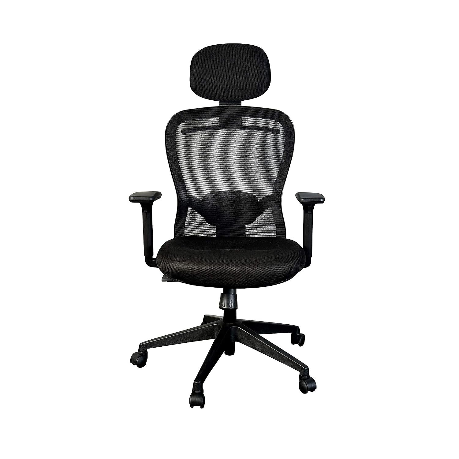 Fusion Furnish Premium Fabric Upholstery Adapt HB ZX|Chair for Office ...