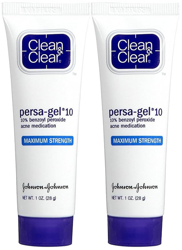 Amazon.com: Clean & Clear Persa- Gel 10 Acne Treatment, Maximum ...