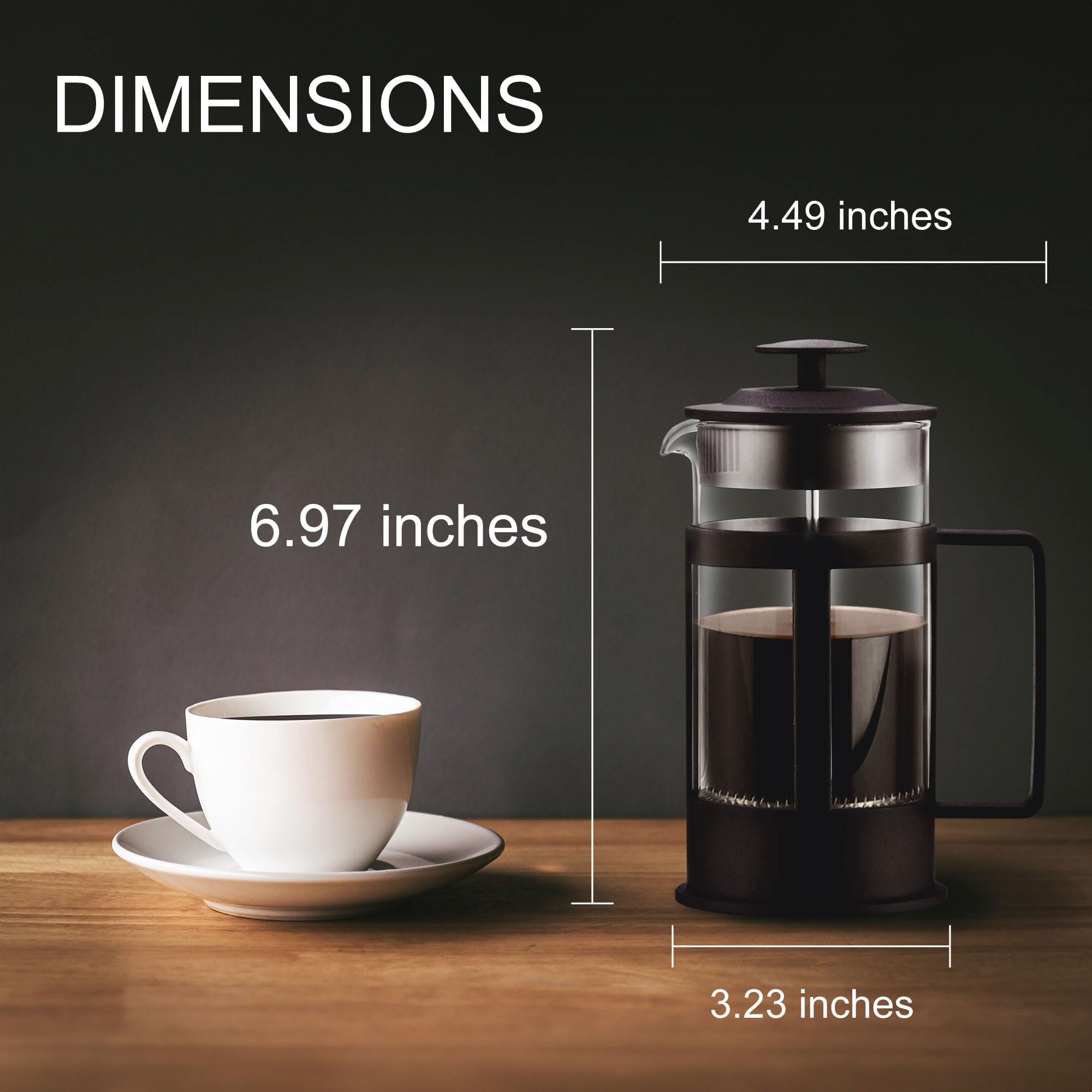 Snapklik.com : Fino French Press Coffee Maker