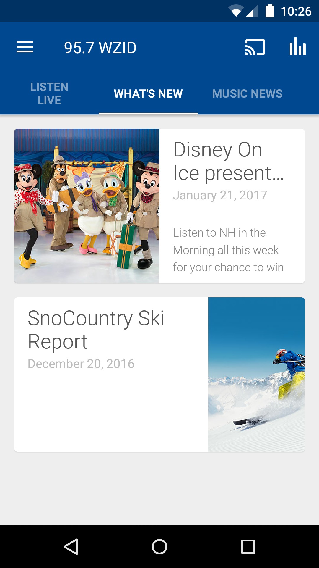 95.7 WZID - App on Amazon Appstore