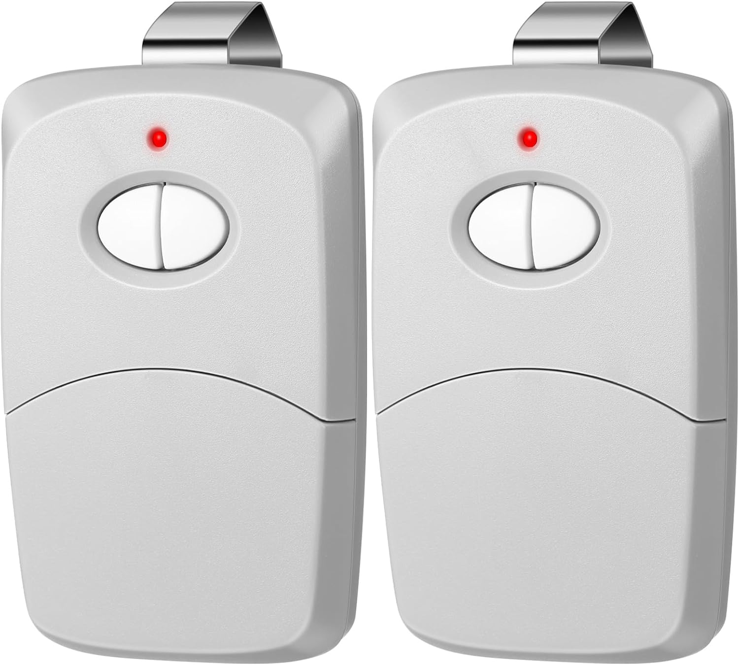 Kingdder 2 Pcs Two Button Gate Remote Control Compatible with Linear Multicode 10 Dip Switch ...