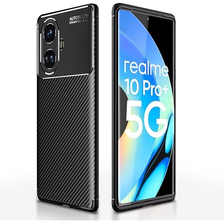 TheGiftKart Tough Armor Bumper Back Case Cover for Realme 10 Pro Plus ...