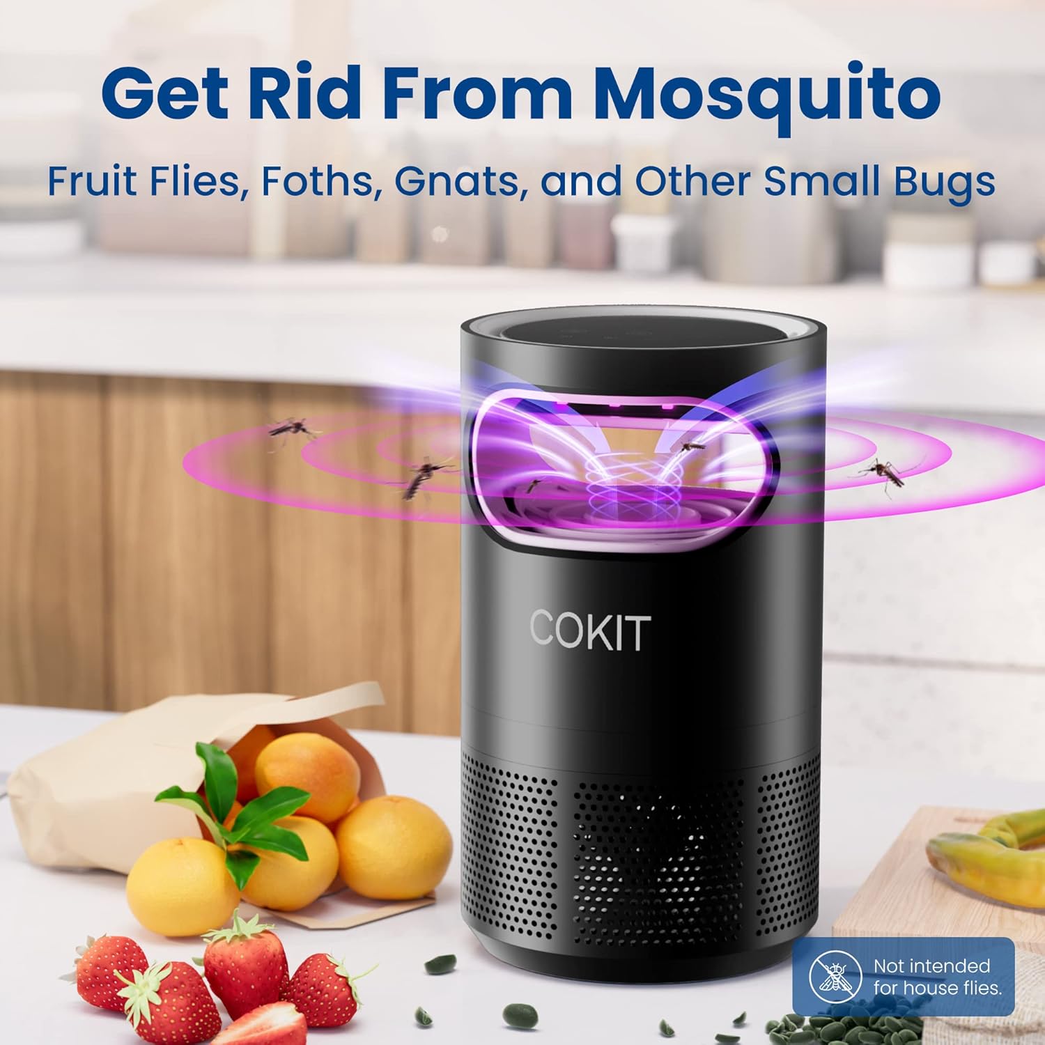 Buy COKIT Indoor Insect Trap, Catch Flying Insect with Suction, Bug ...