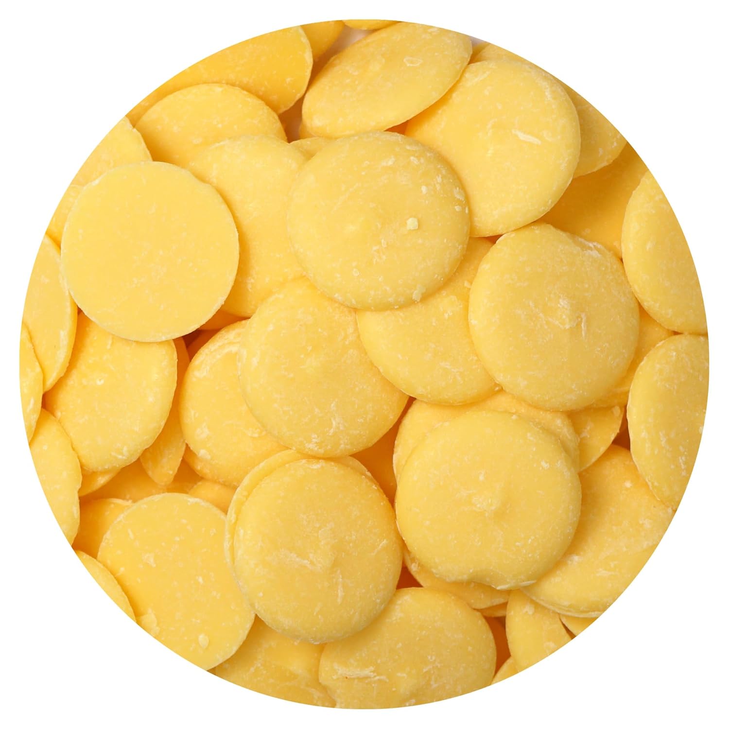 Amazon.com : Yellow Chocolate Melting Wafers, 12 Ounce Bulk Bag, Yellow ...