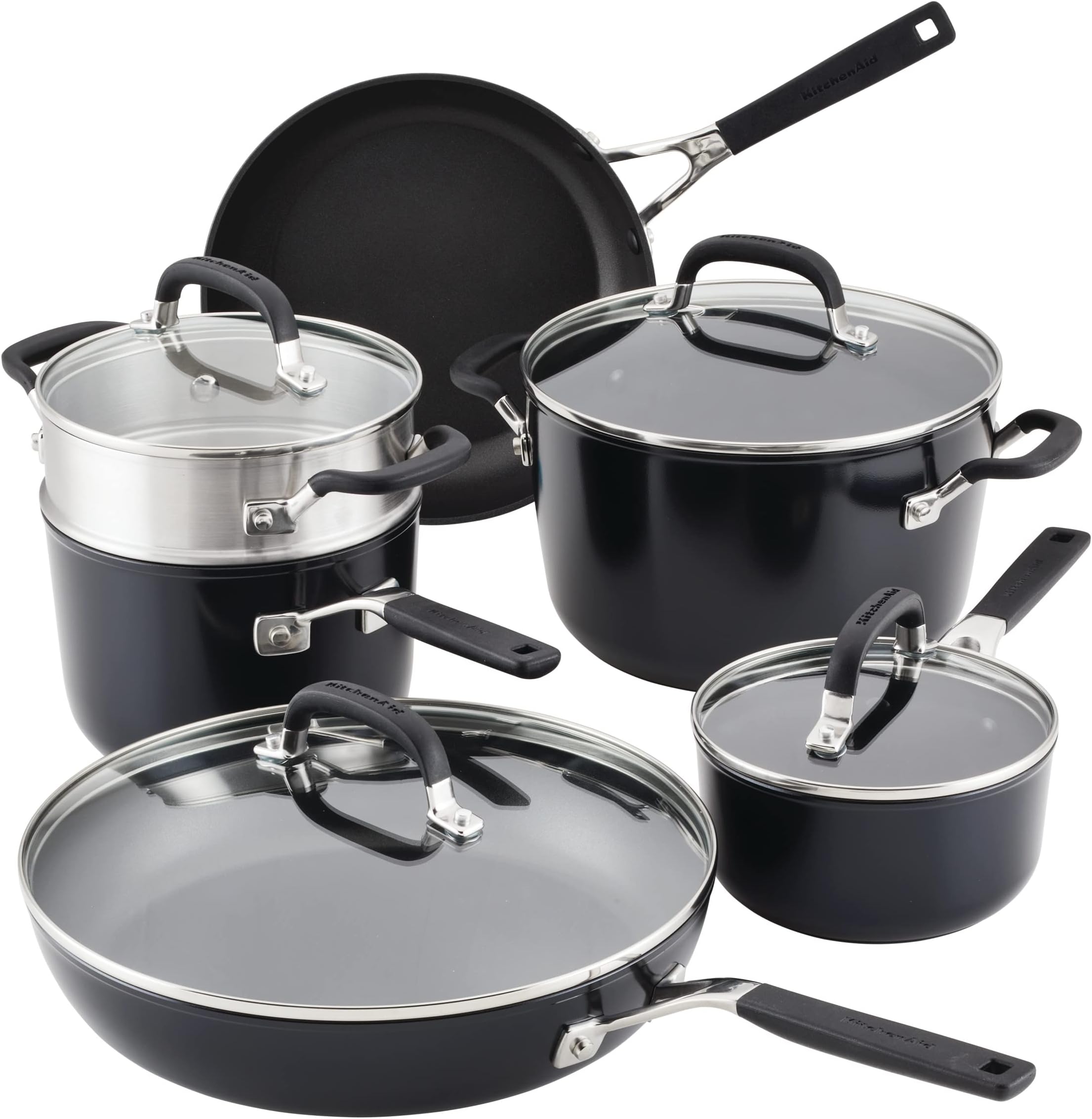Amazon.com: Sur La Table Classic Hard Anodized Ceramic Nonstick 10 ...