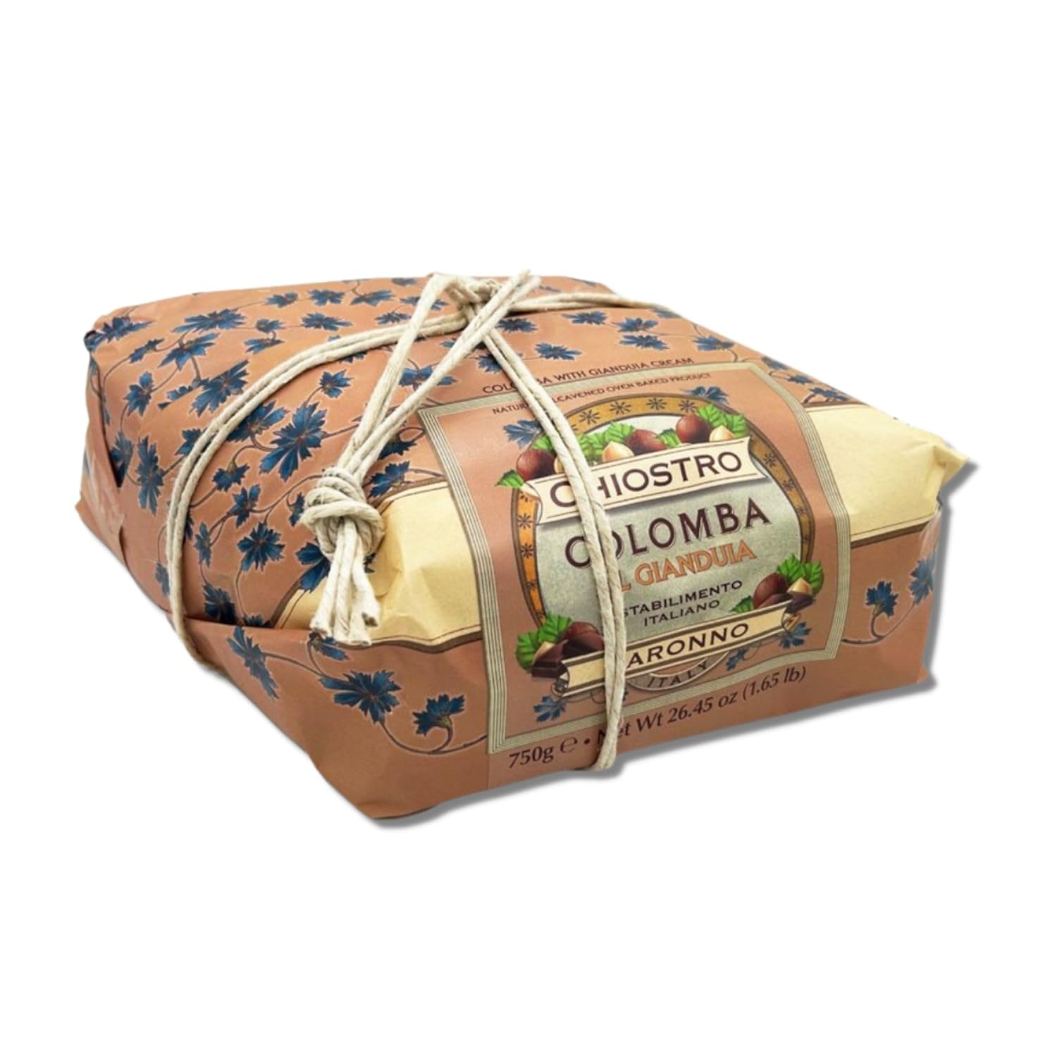 Amazon.com: Chiostro Colomba Gianduja Hazelnut Praline Chocolate Hand ...