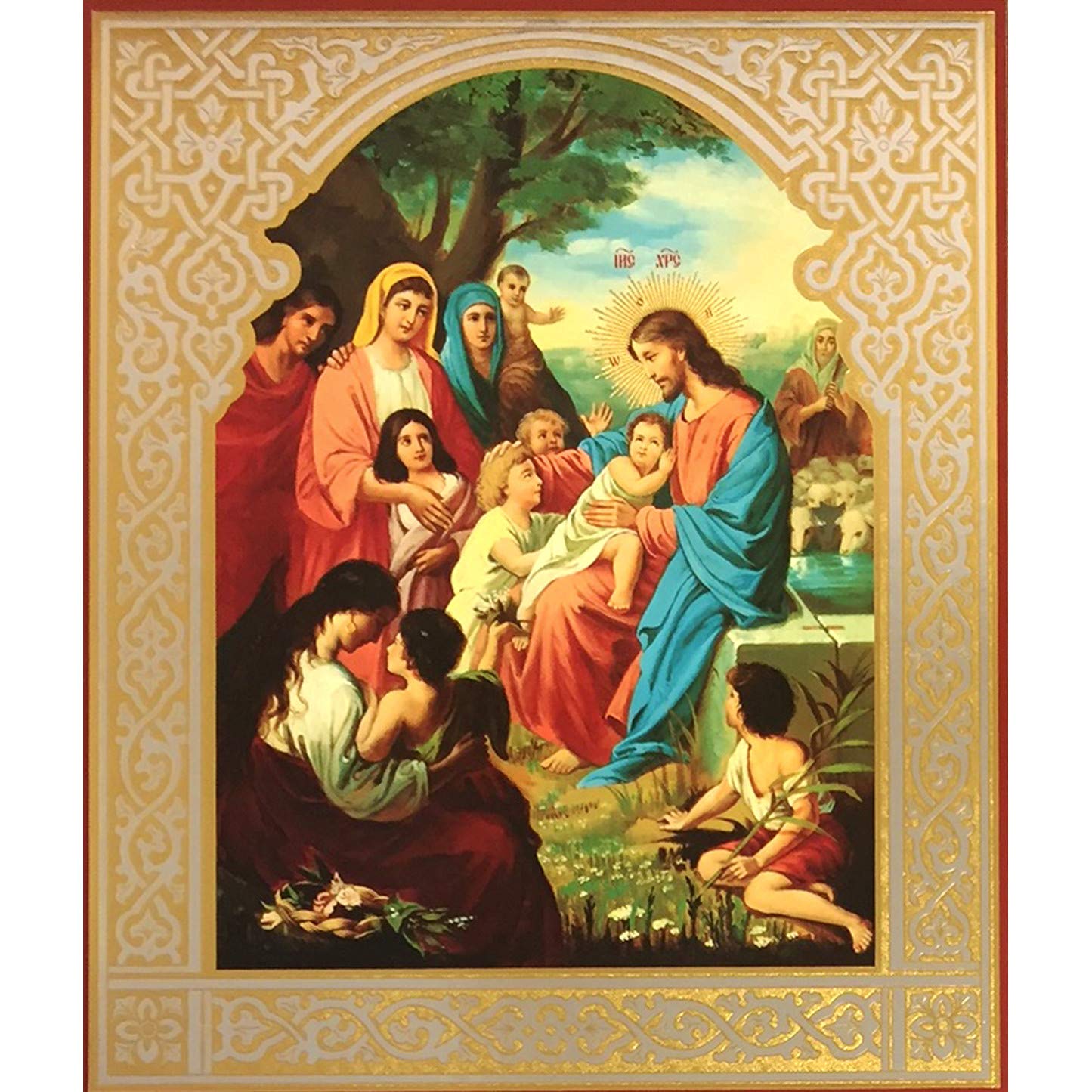 Jesus With Children Of The World