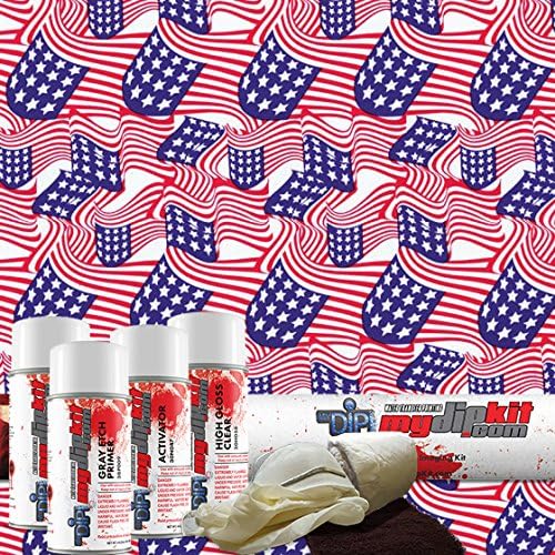Amazon.com: Hydrographics Film Kit - MyDipKit - Water Transfer Printing ...