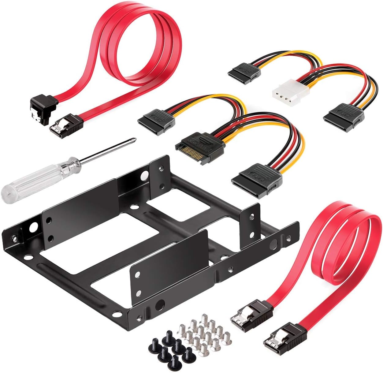 Inateck Adattatore SSD/HDD, Supporto SSD da 2,5" a 3,5", Doppio Hard ...