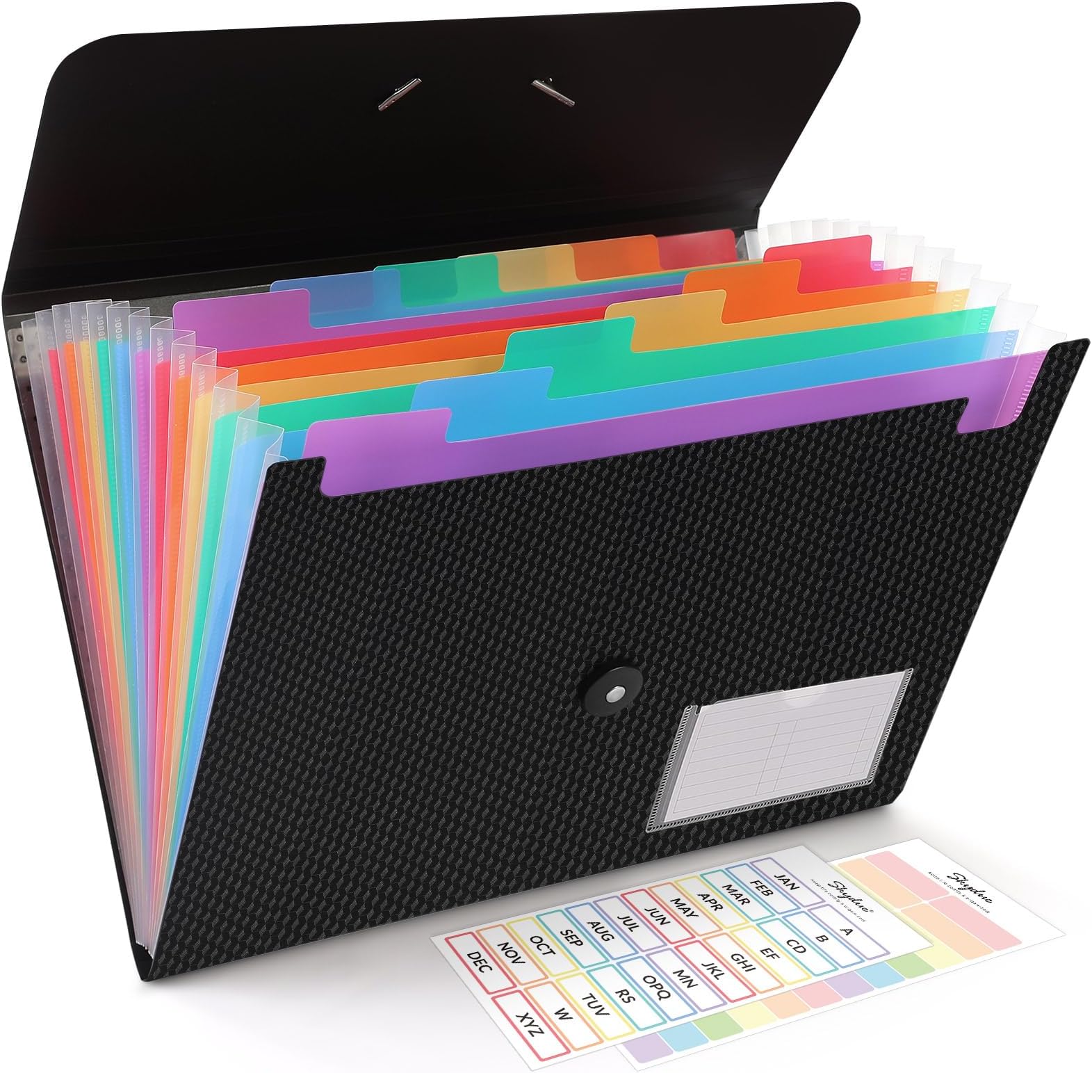 Amazon.com : Accordion File Organizer, Expanding File Folder for ...