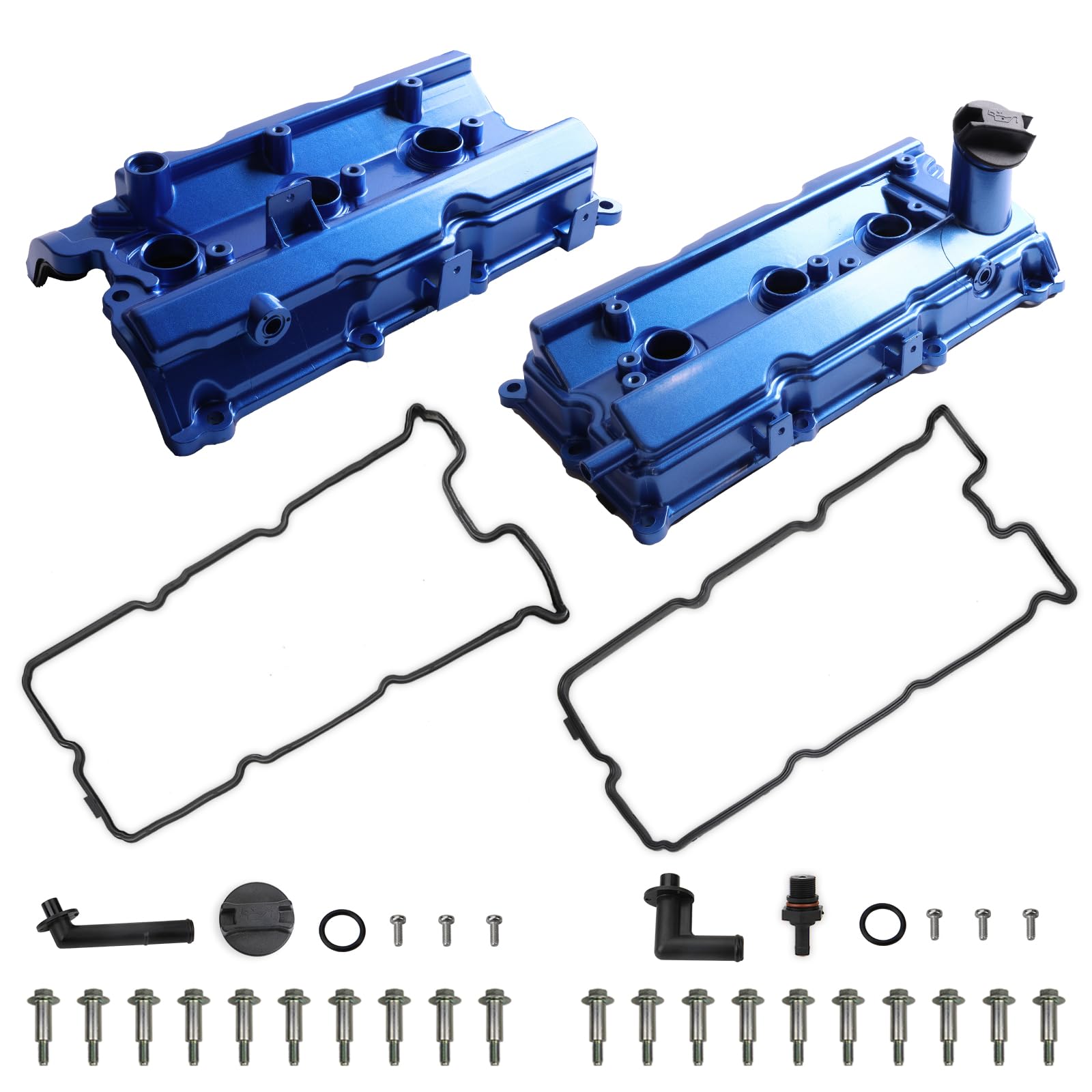 MITZONE Upgrade Aluminum Valve Covers Compatible with Nissan 350Z ...