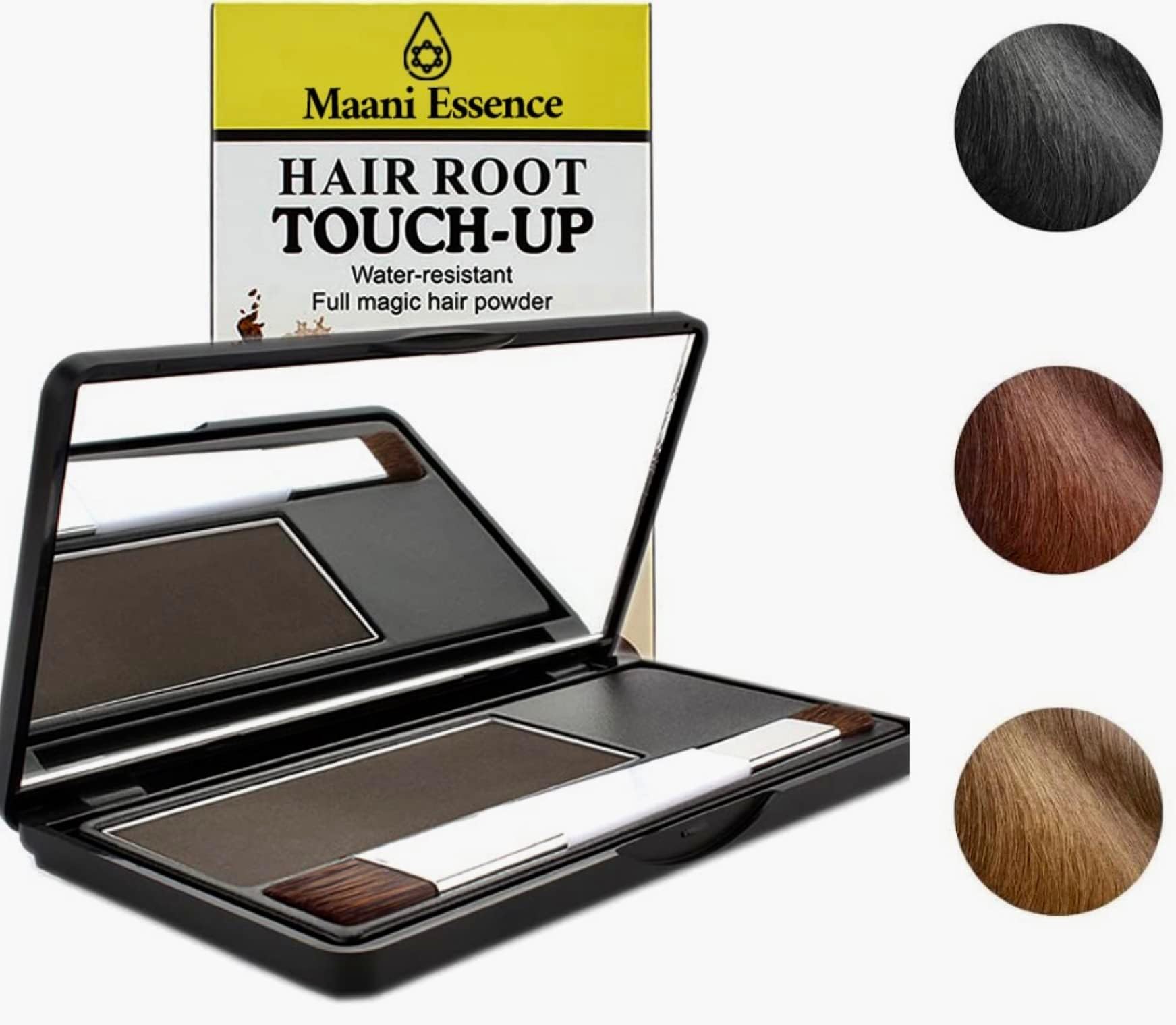 Amazon.com: Hair Root Touch Up, Hairline Shadow Instantly Hair Powder ...