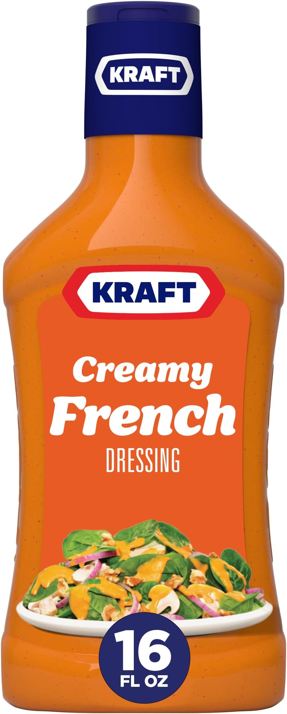 Amazon.com : Kraft Creamy French Dressing, 16 fl oz Bottle : French ...